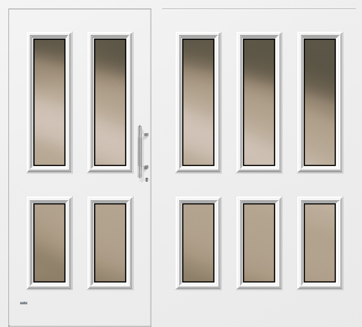 Klassische Haustüren > 4070 | Graute Aluminium